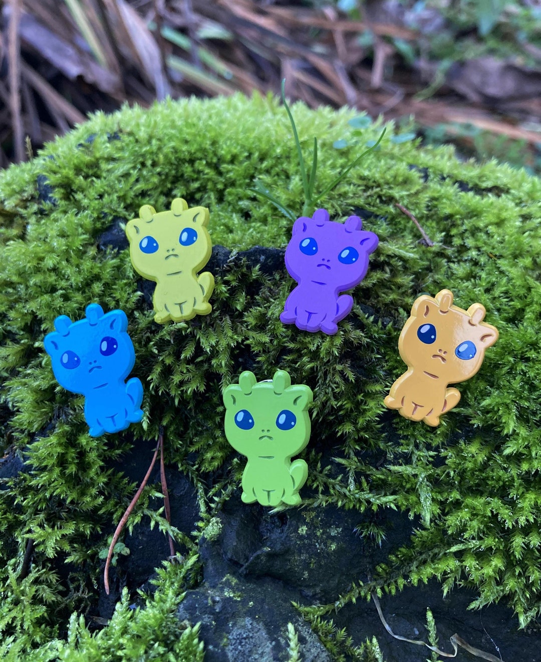 Glorp Alien Cat Mini Pin - Etsy