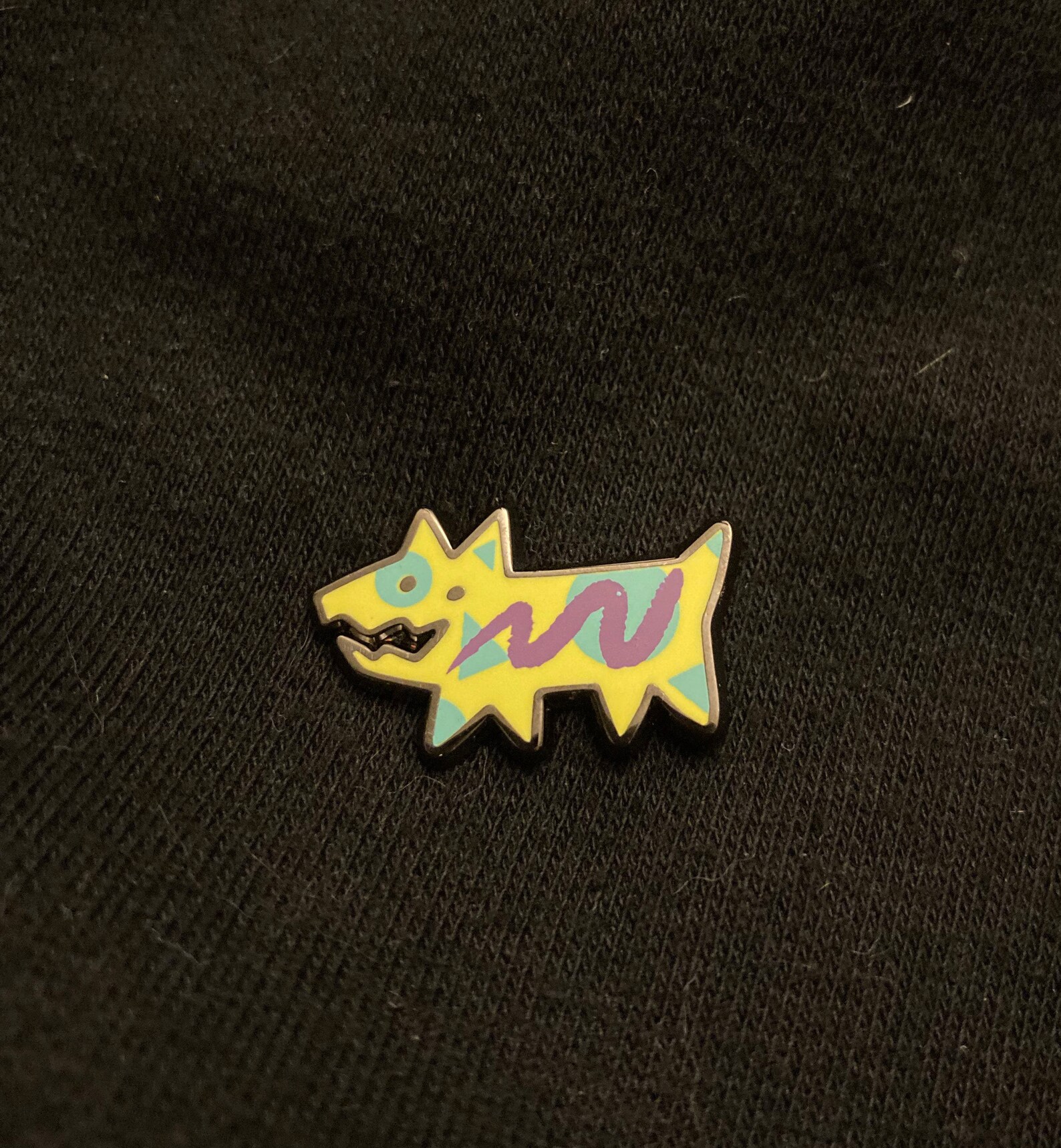 Tiny Radical Dog Pins | Etsy