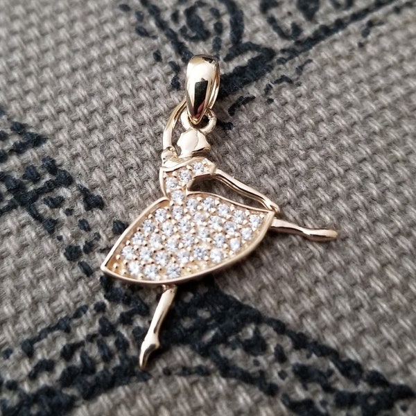 Gold Ballerina - Etsy