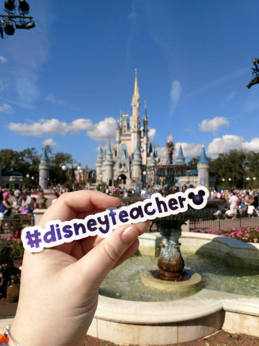 Disney Teacher Vinyl Sticker - Etsy