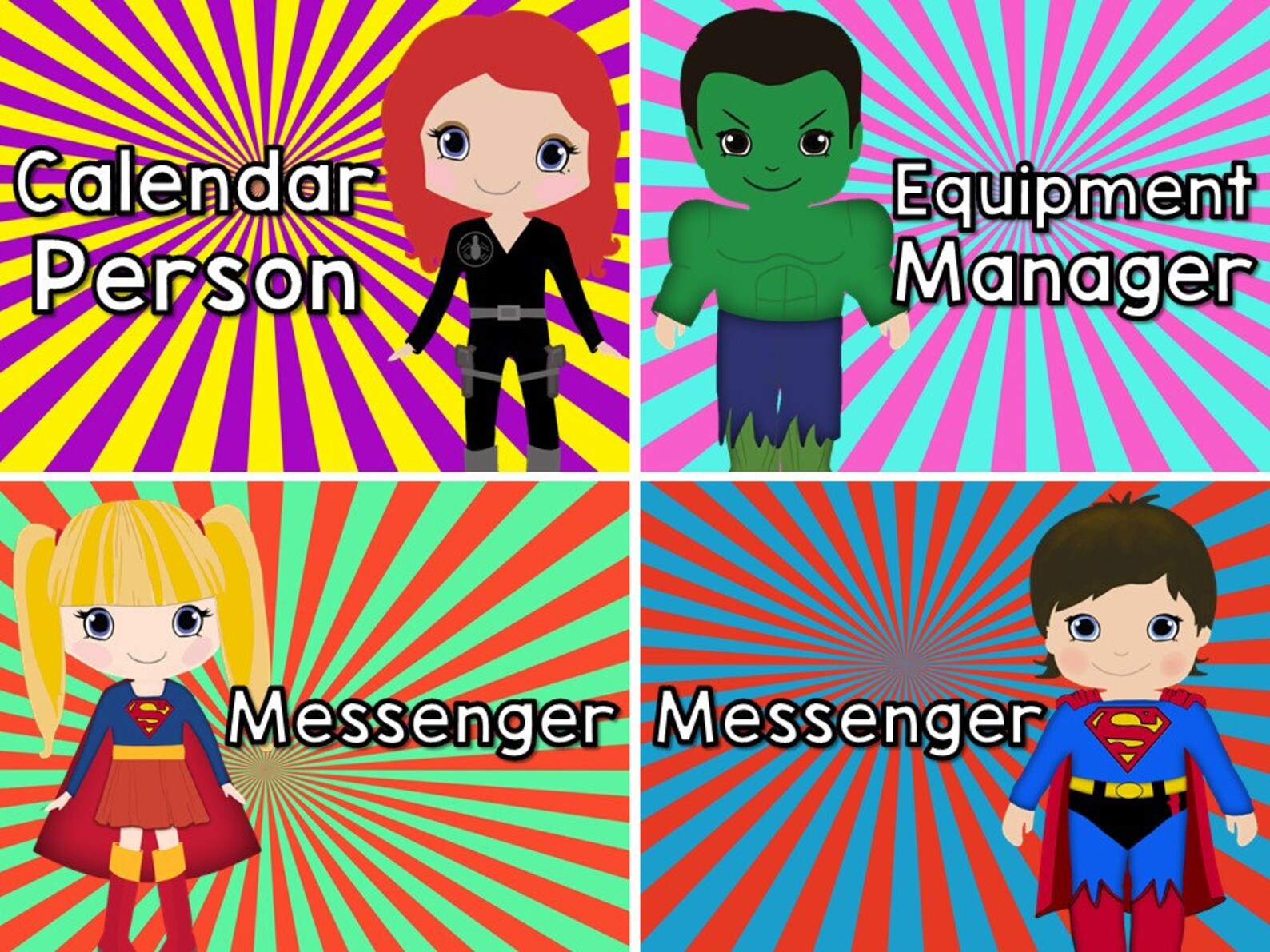 Super Hero Room Decor SUPER Bundle - Etsy