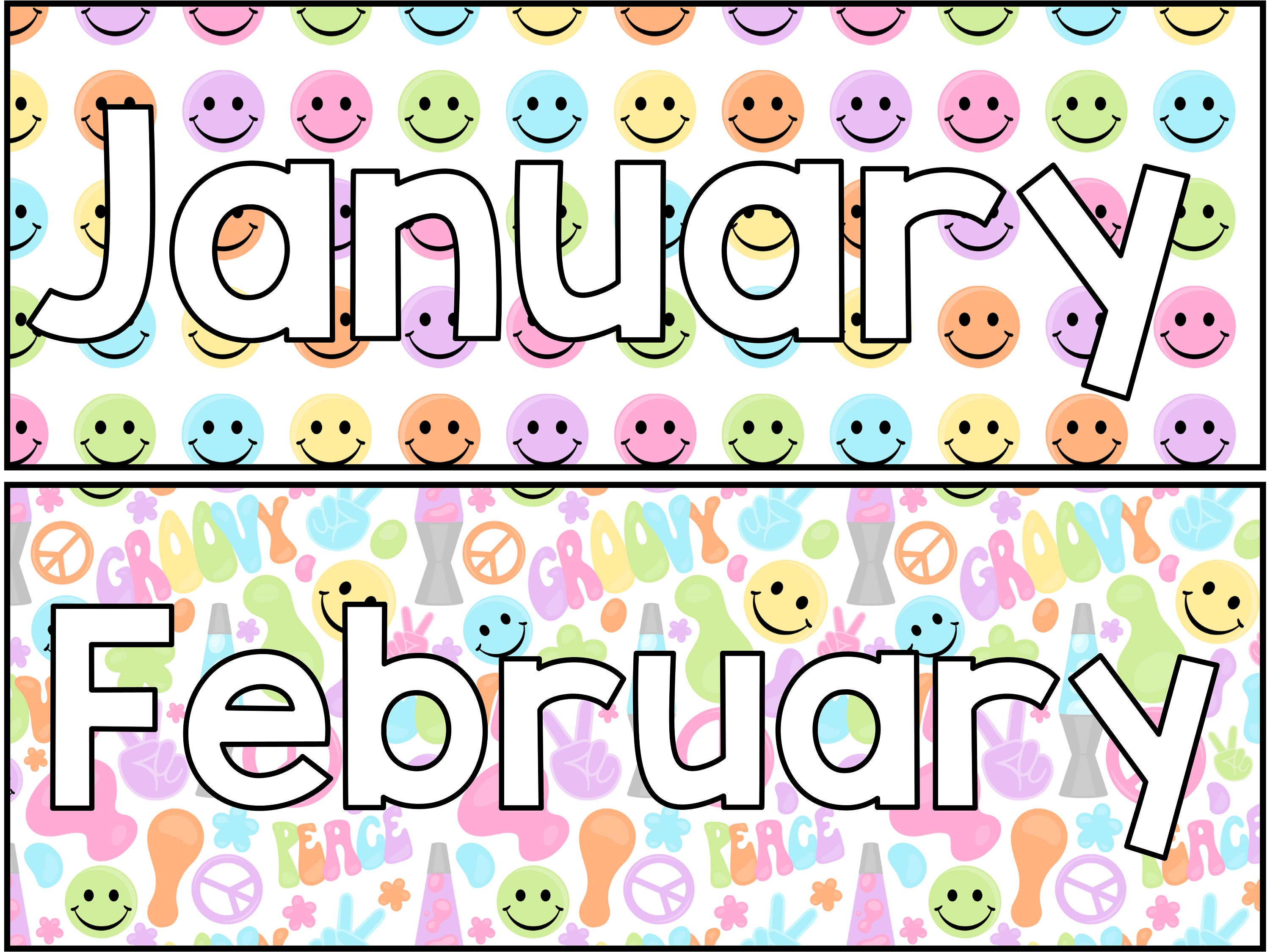 Peace Love Learn Room Décor Bundle - Etsy