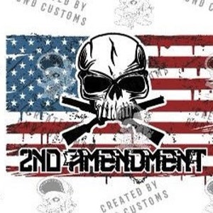 2nd Amendment Skull and Flag SVG Eps Sublimation Digital File . Support ...