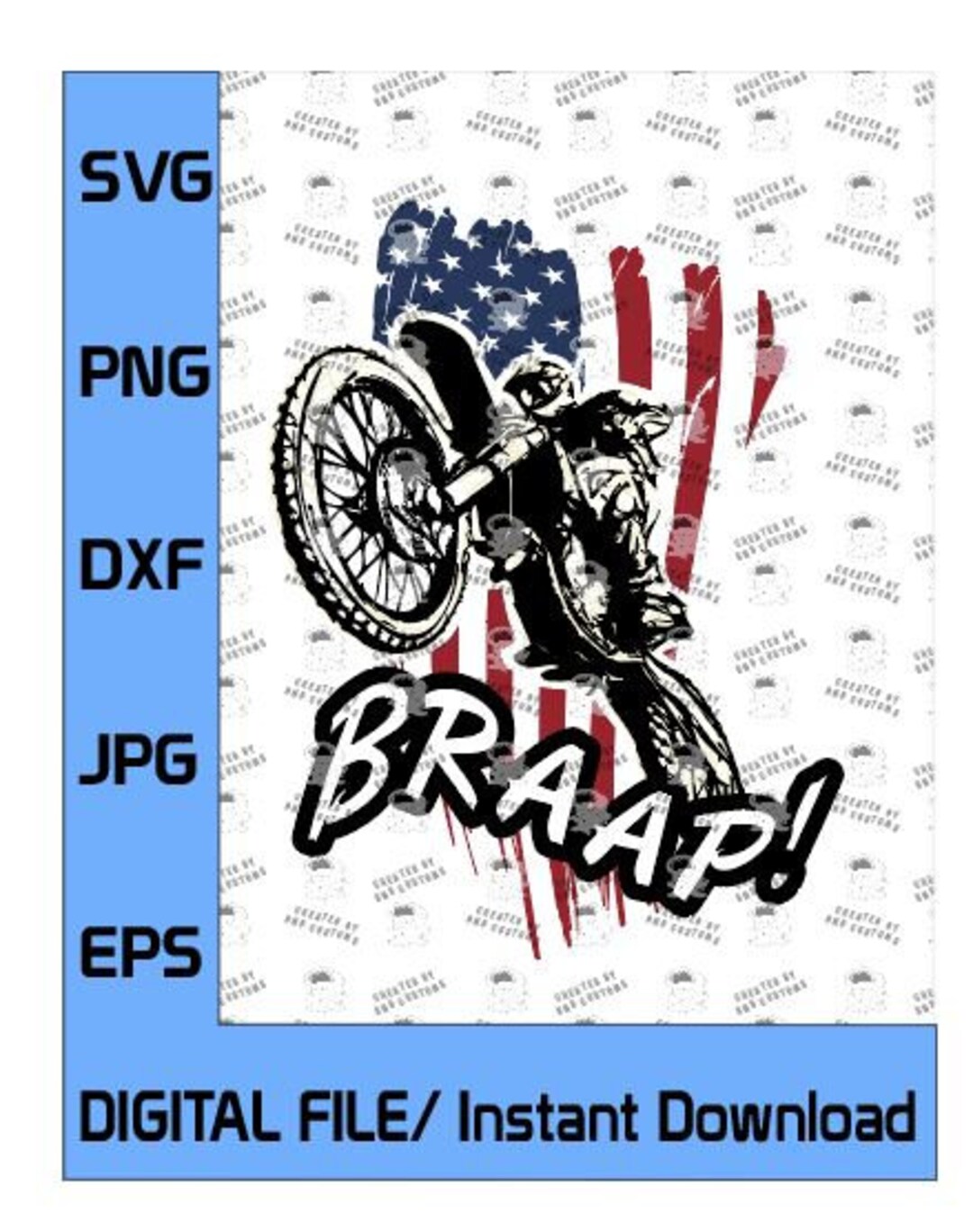 Braap! Motorcross Flag, Motorcycle, MX Racing, Motorcyle Racking ...