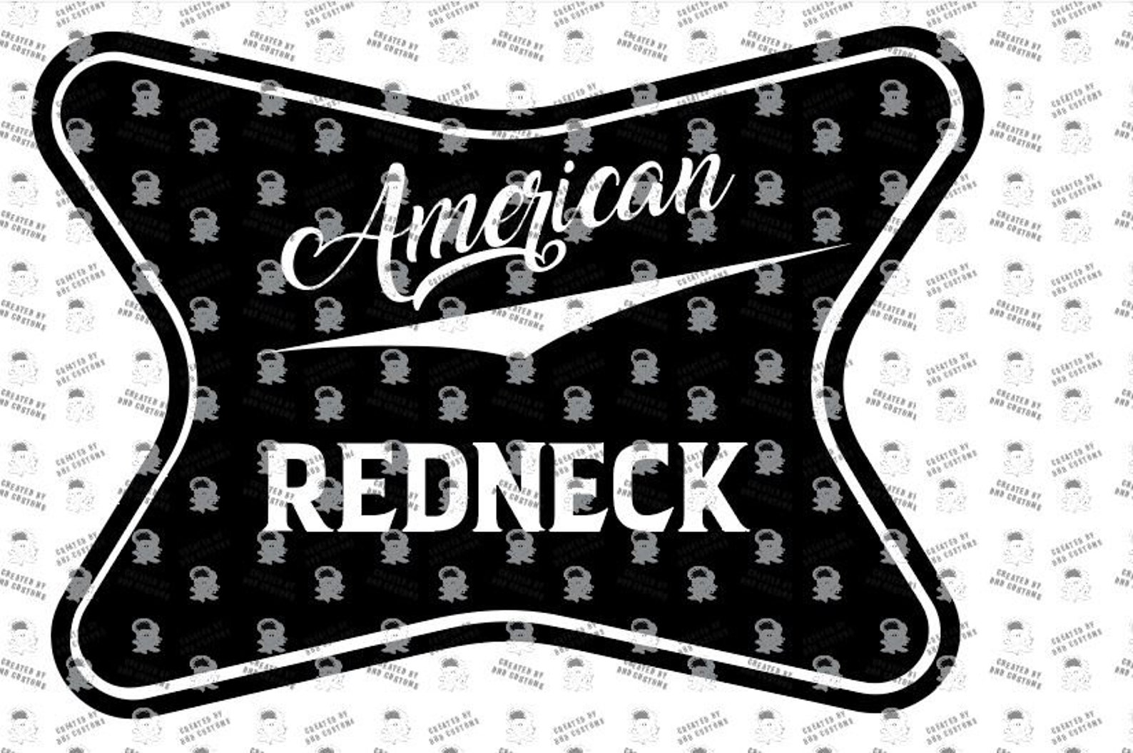 American Redneck Country Style for Cricut and Silhouette - Etsy