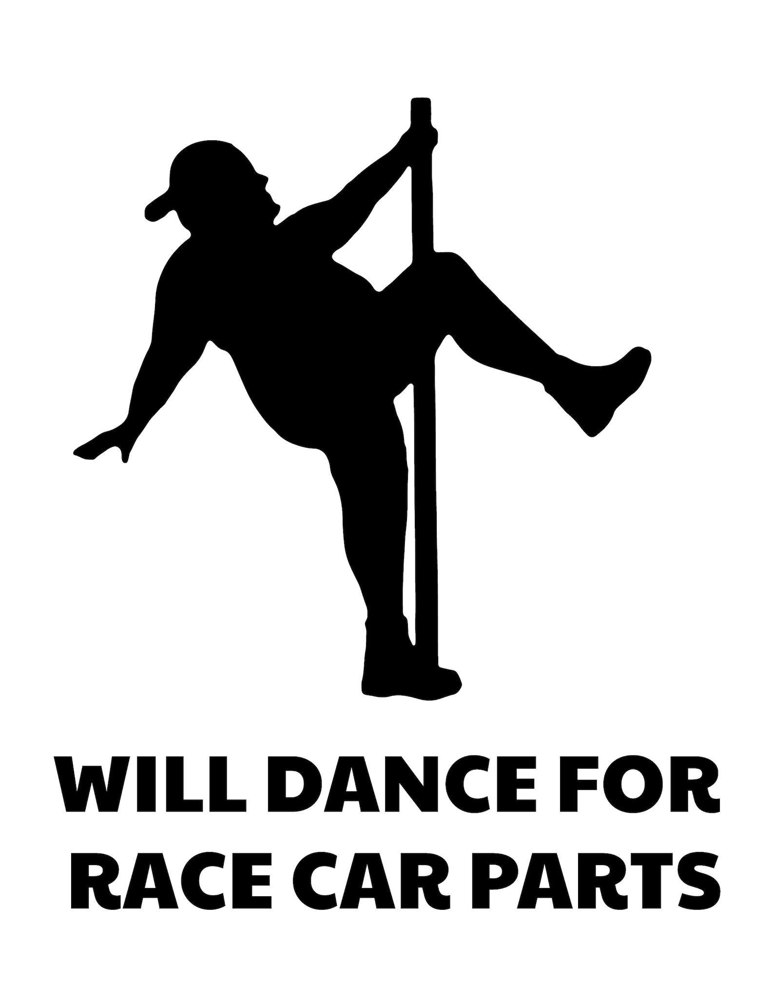 4 Dad Bod designs Will dance for race car parts SVG EPS | Etsy