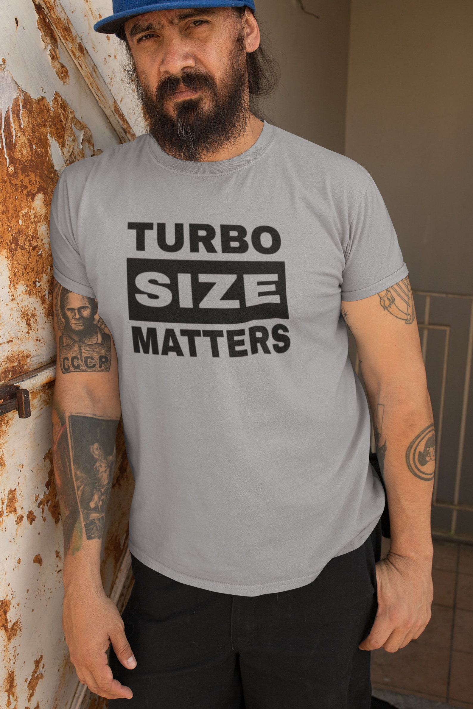 Turbo Size Matters T-shirt, Automotive Tshirts, Turbocharger ...