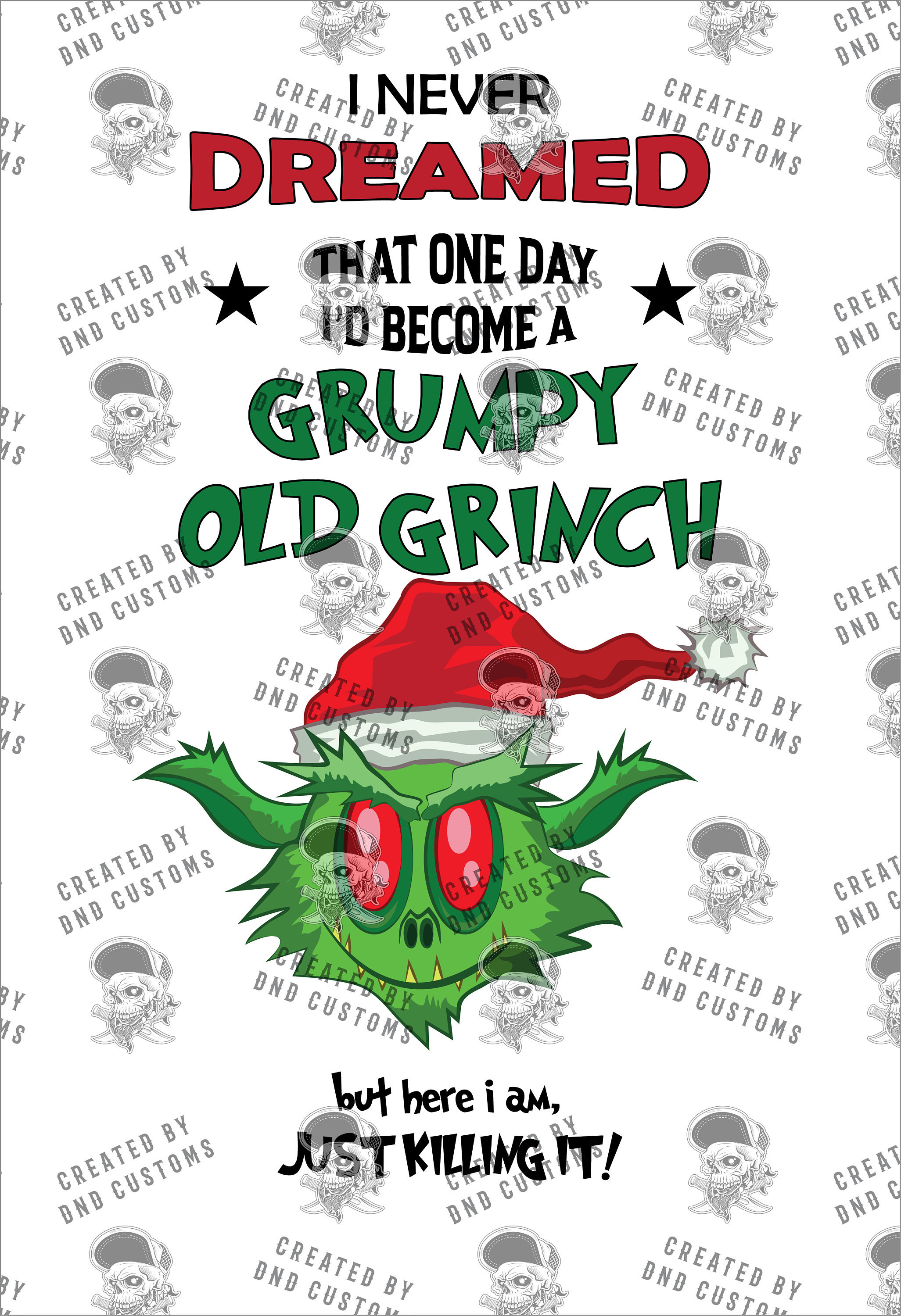 Christmas Grumpy Grinch Funny Christmas SVG Merry | Etsy