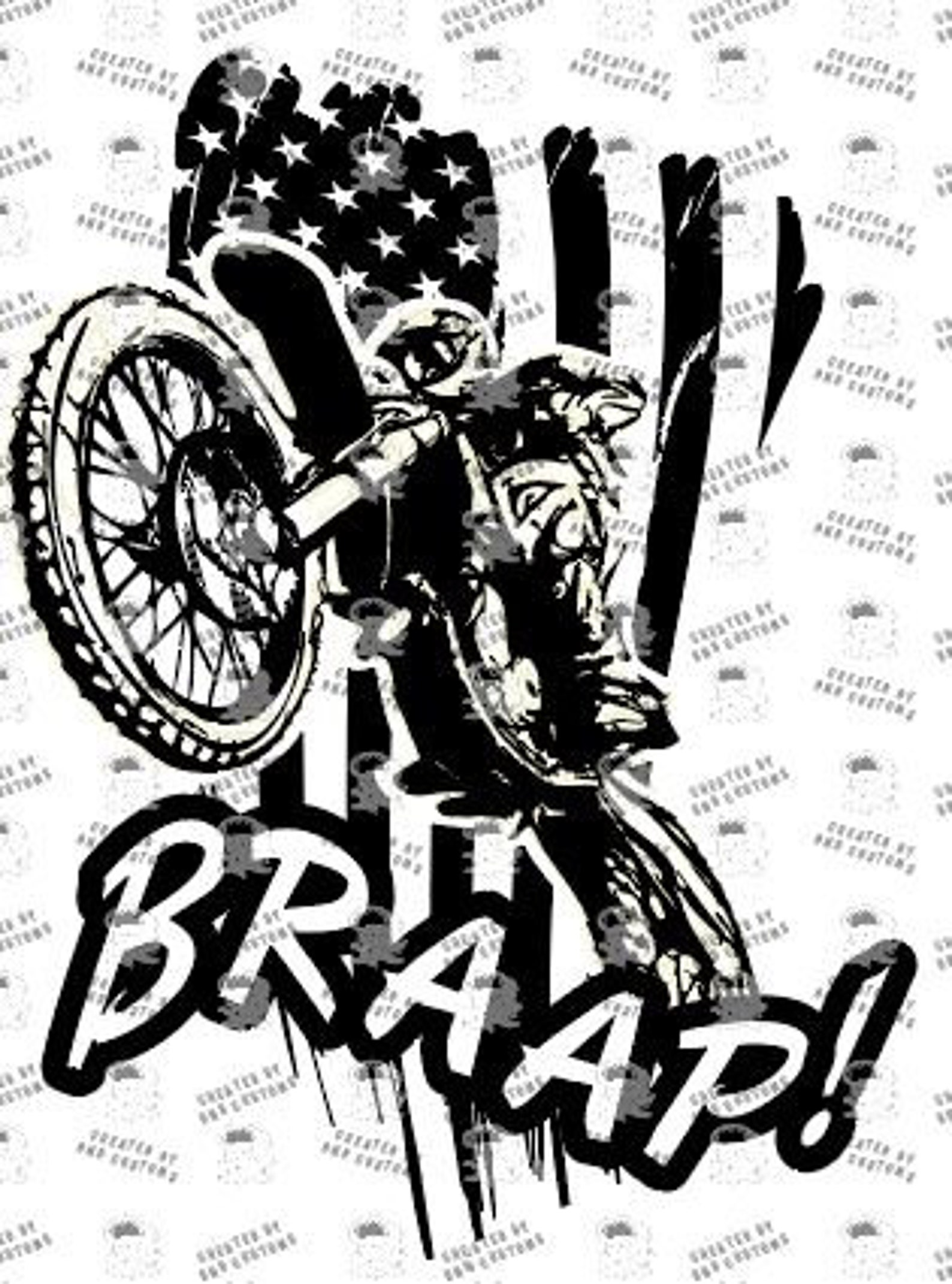 Braap! Motorcross Flag, Motorcycle, MX Racing, Motorcyle Racking ...
