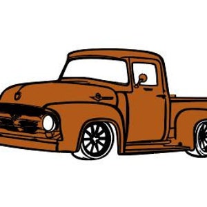 1956 Ford F100 Truck SVG, Truck SVG, Classic Truck SVG - Etsy