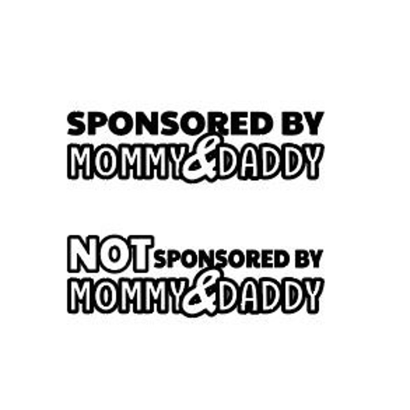 Car Sponsor Sticker - Etsy