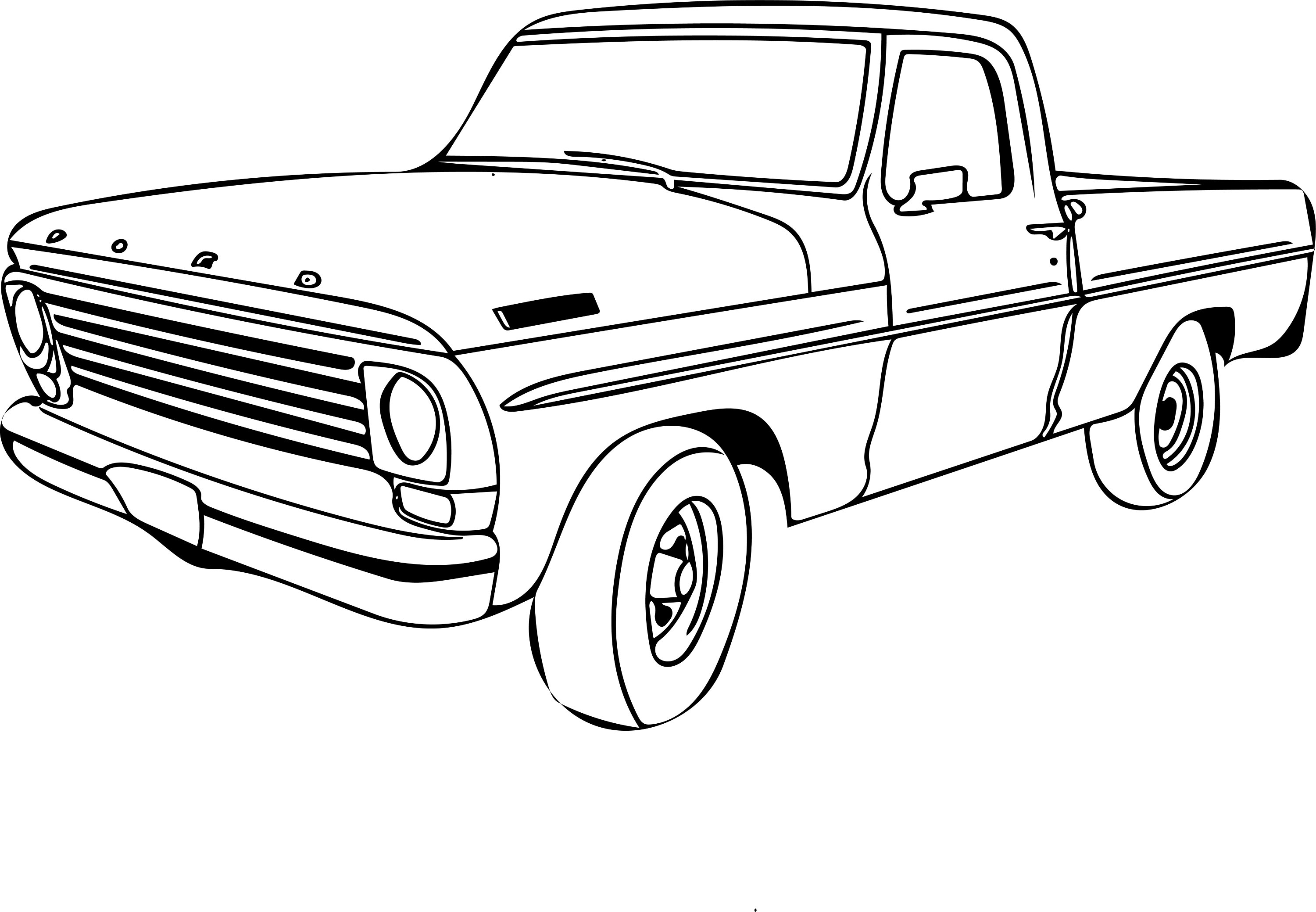 Tech Drafting Clip Art Of Ford Trucks 2+ Thousand Technical Drawing