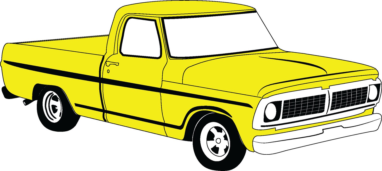 1970 Ford Truck F100 Ford Truck SVG Ford F100 SVG Ford - Etsy Finland