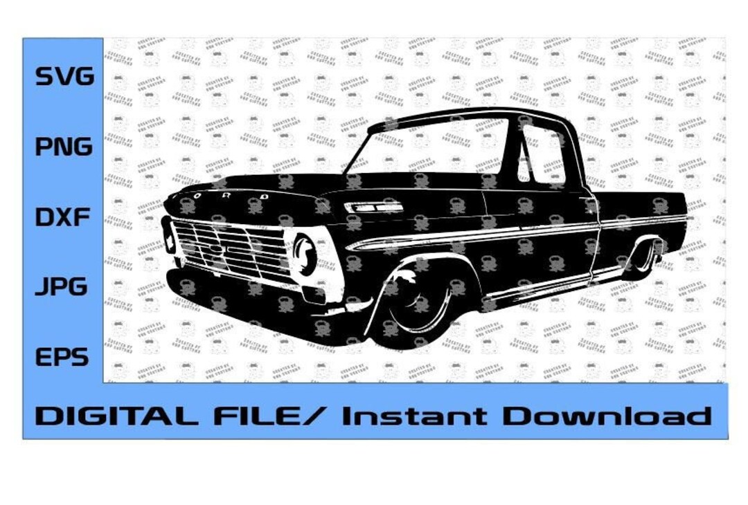 1968-1969 Ford F100 Truck Design, 1968, 1969 Truck, Ford F-100, Classic ...