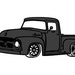 1956 Ford F100 Truck SVG, Truck SVG, Classic Truck SVG - Etsy