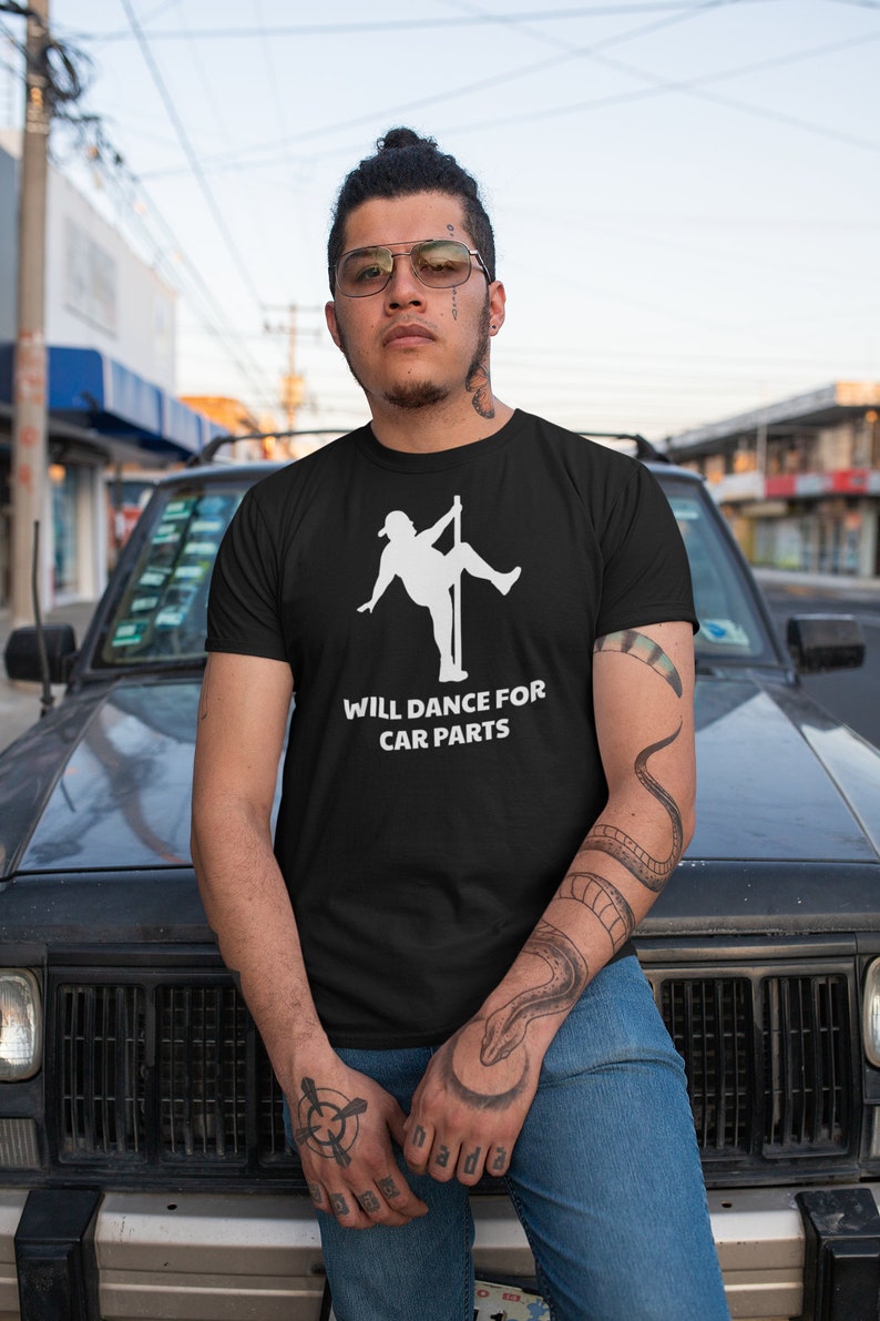 4 Dad Bod Designs - Will Dance for Car Parts! SVG, EPS, DXF. Digital ...