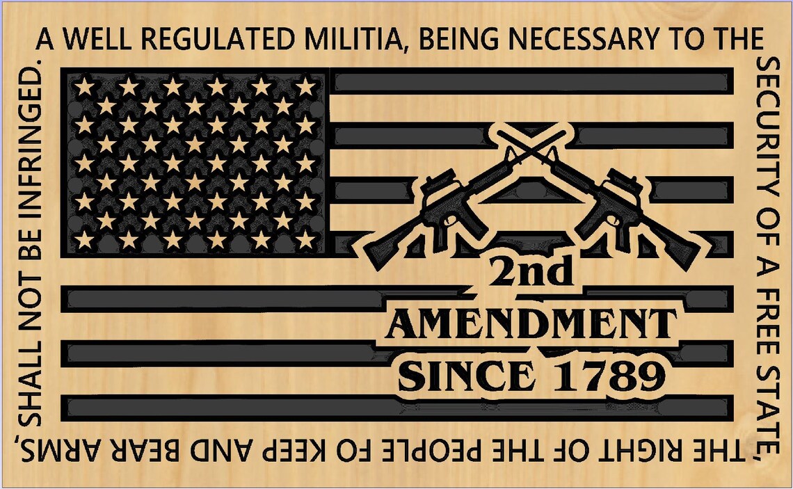 2nd Amendment SVG Digital Design Bundle. 50% Savings 10 | Etsy