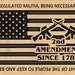 2nd Amendment SVG Digital Design Bundle. 50% Savings 10 Different ...