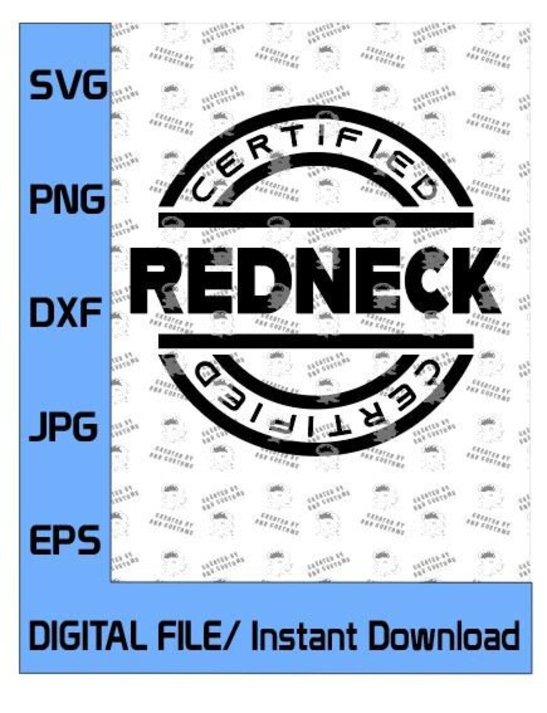 Certified Redneck SVG, Funny Country T-shirt, Country Boy, Christmas ...