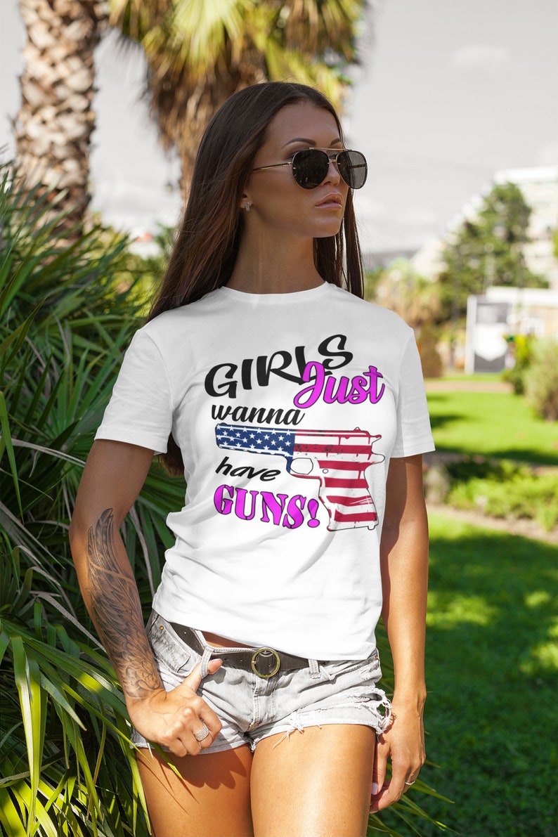 Girls Just Want to Have Guns 2nd Amendment SVG Eps. Support - Etsy UK