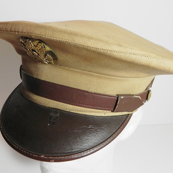 Ww2 Us Army Air Corps Visor Hat - Etsy