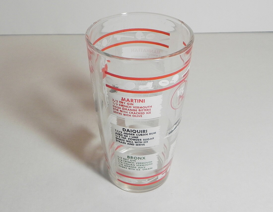 Sports Theme Cocktail Shaker Glass - Etsy