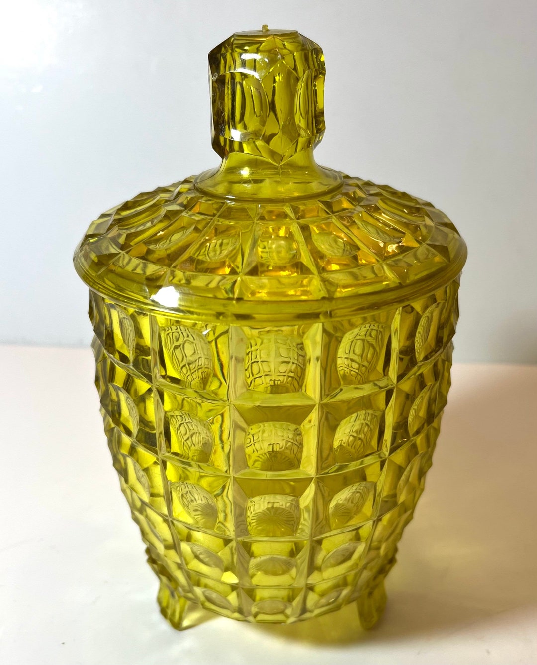Yellow Plastic Regaline Container - Etsy