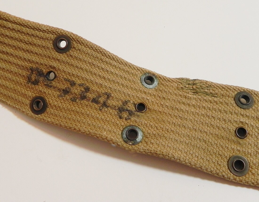 Early WW2 1936 Issue US Army Web Belt - Etsy