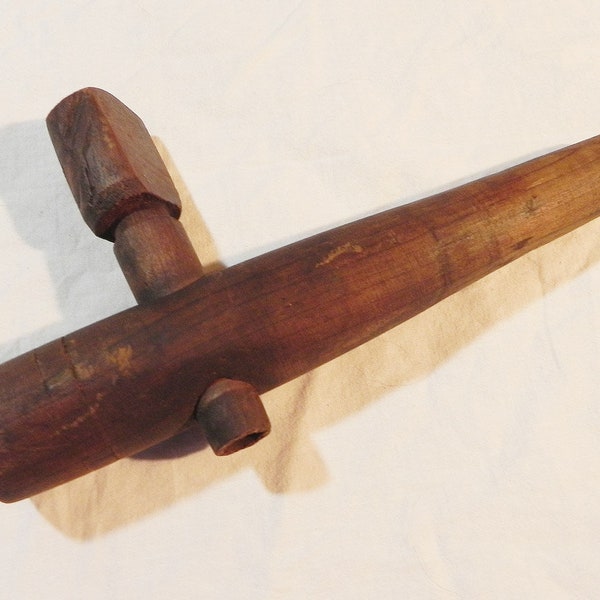 Antique Wood Barrel Spigot - Etsy