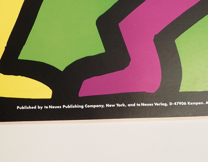 Keith Haring Silk Screened Poster Andy Mouse - Etsy