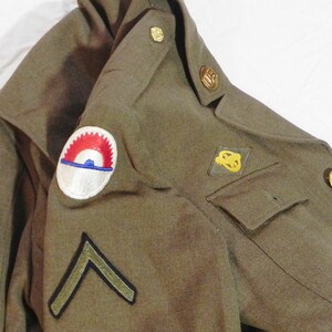 WW2 US Army Labrador North East Canada Base Command Uniform Coat - Etsy