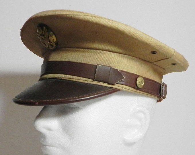 WW2 US Army Visor Cap - Etsy