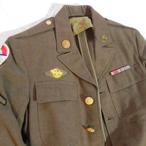 WW2 US Army Labrador North East Canada Base Command Uniform Coat - Etsy