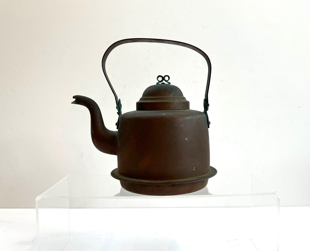Small Copper Tea Kettle 1L - Etsy