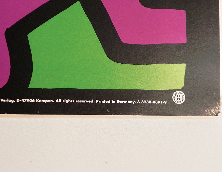 Keith Haring Silk Screened Poster Andy Mouse | Etsy