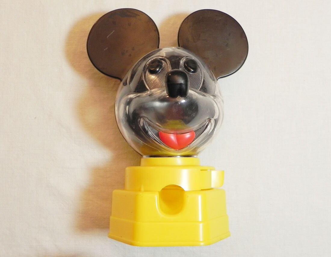 1968 Mickey Mouse Gumball Machine | Etsy