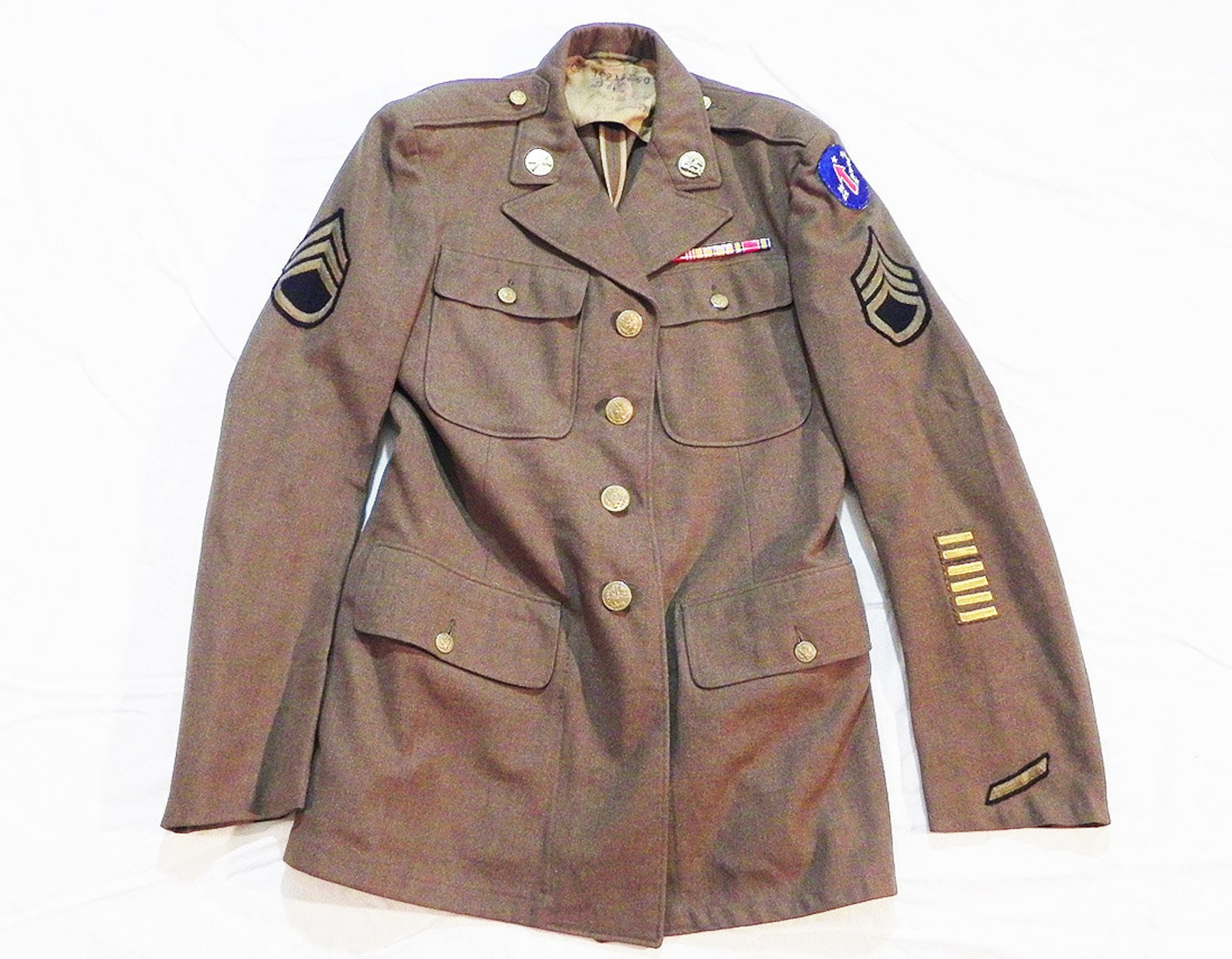 WW2 Pacific Theater US Army Sergeant's Tunic Style Uniform - Etsy