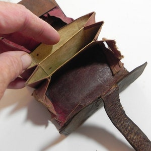 1800's Era Leather Wallet From the Beaufort, SC Region - Etsy