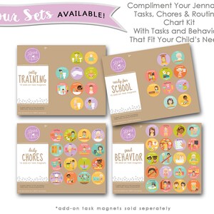 Toddler Behavior Chart for Preschool - Toddler Chores - 2 3 4 5 Year ...