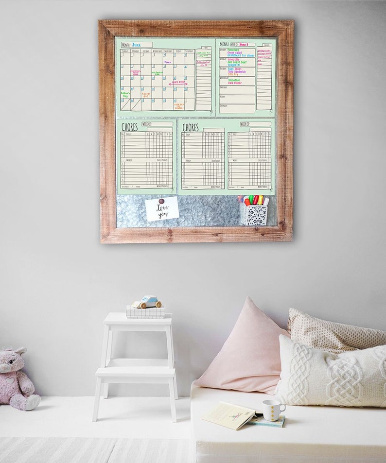 Magnetic Chore Chart for Kids Behavior & Routines Daily - Etsy