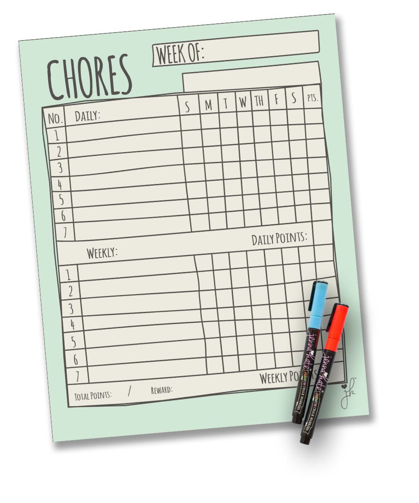 Magnetic Chore Chart for Kids Behavior & Routines Daily - Etsy