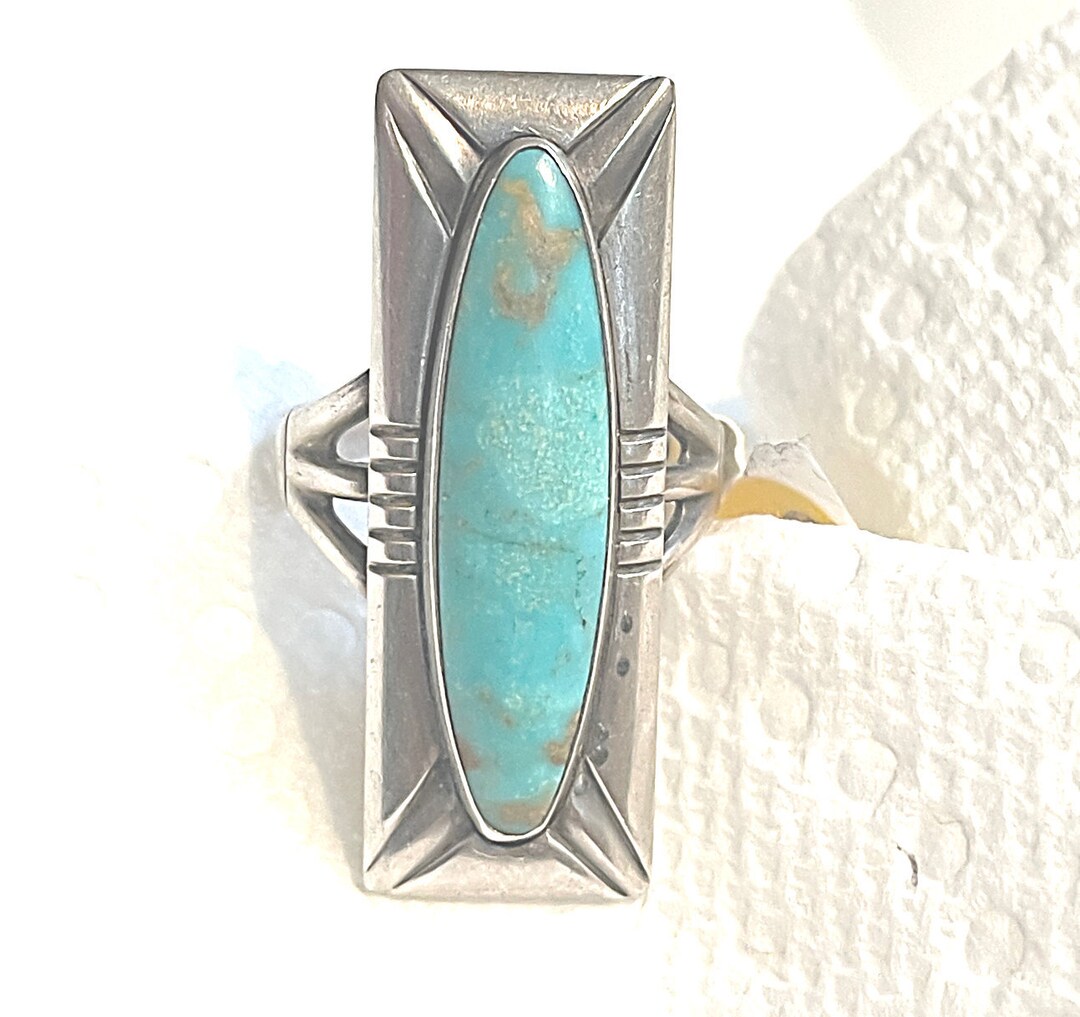 Authentic Bell Trading Turquoise Ring - Native American Inspired ...