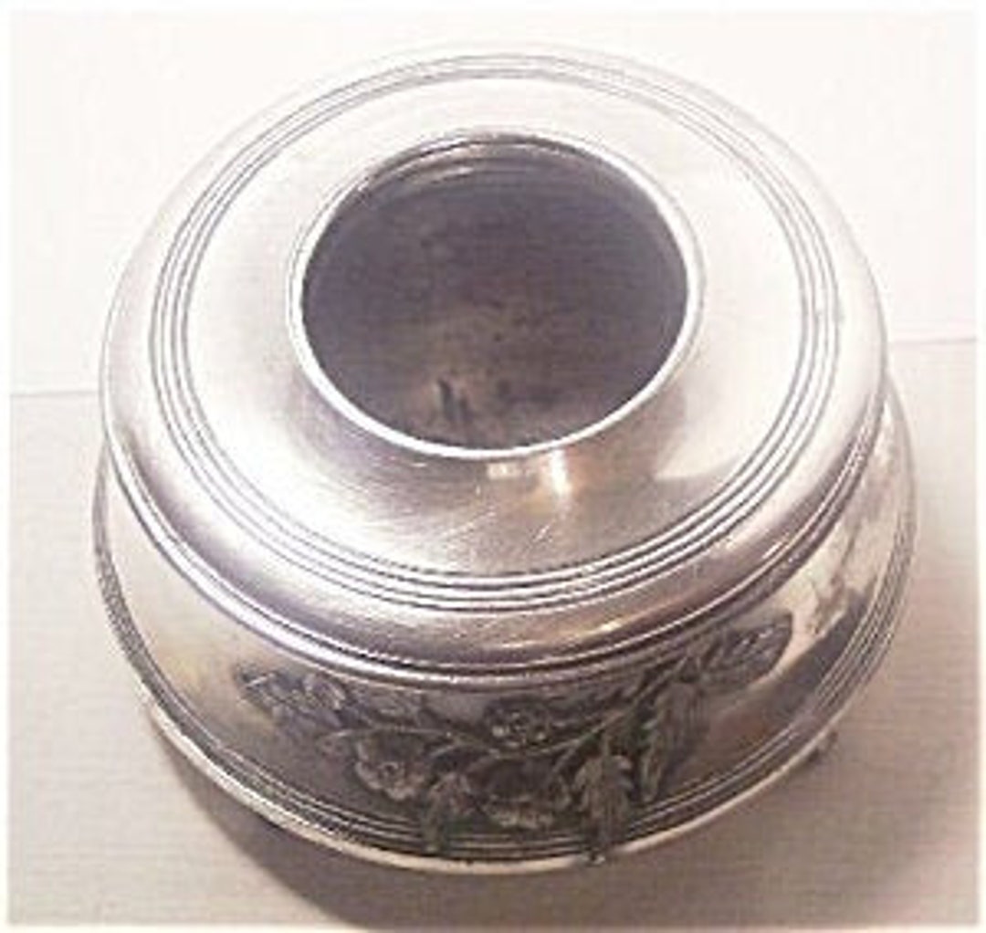 Victorian F B Rogers Hair Receiver Footed Silverplate - Etsy