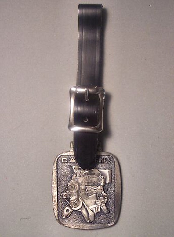 CAT Caterpillar Engines Belt Attachment Badge - Gem