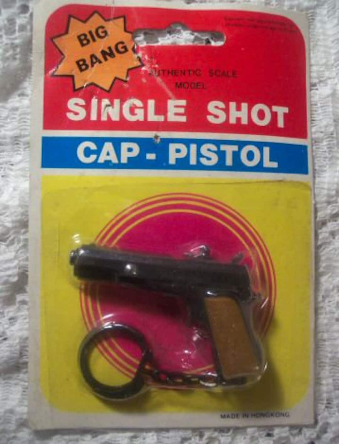 Big Bang Single Shot Cap Pistol Original Package Sealed - Etsy