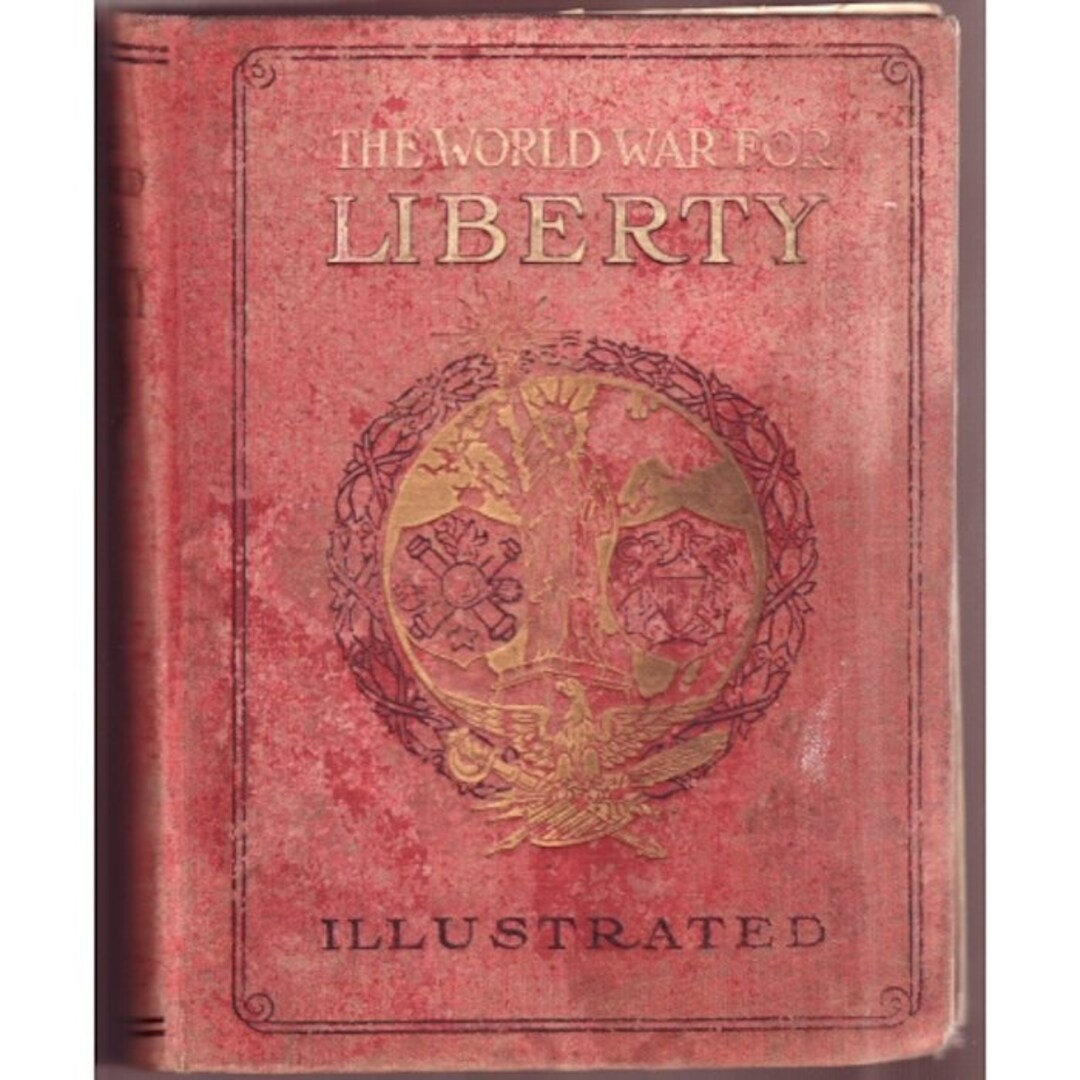 1919 History Book the World War for Liberty, Historical Books, WWI - Etsy