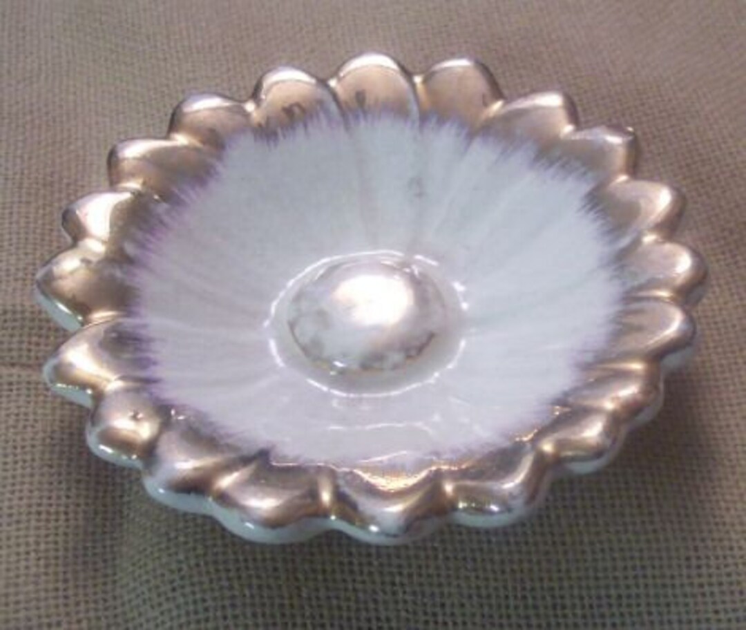 Vintage Stangl Pottery Flower Design Dish or Ashtray - Etsy