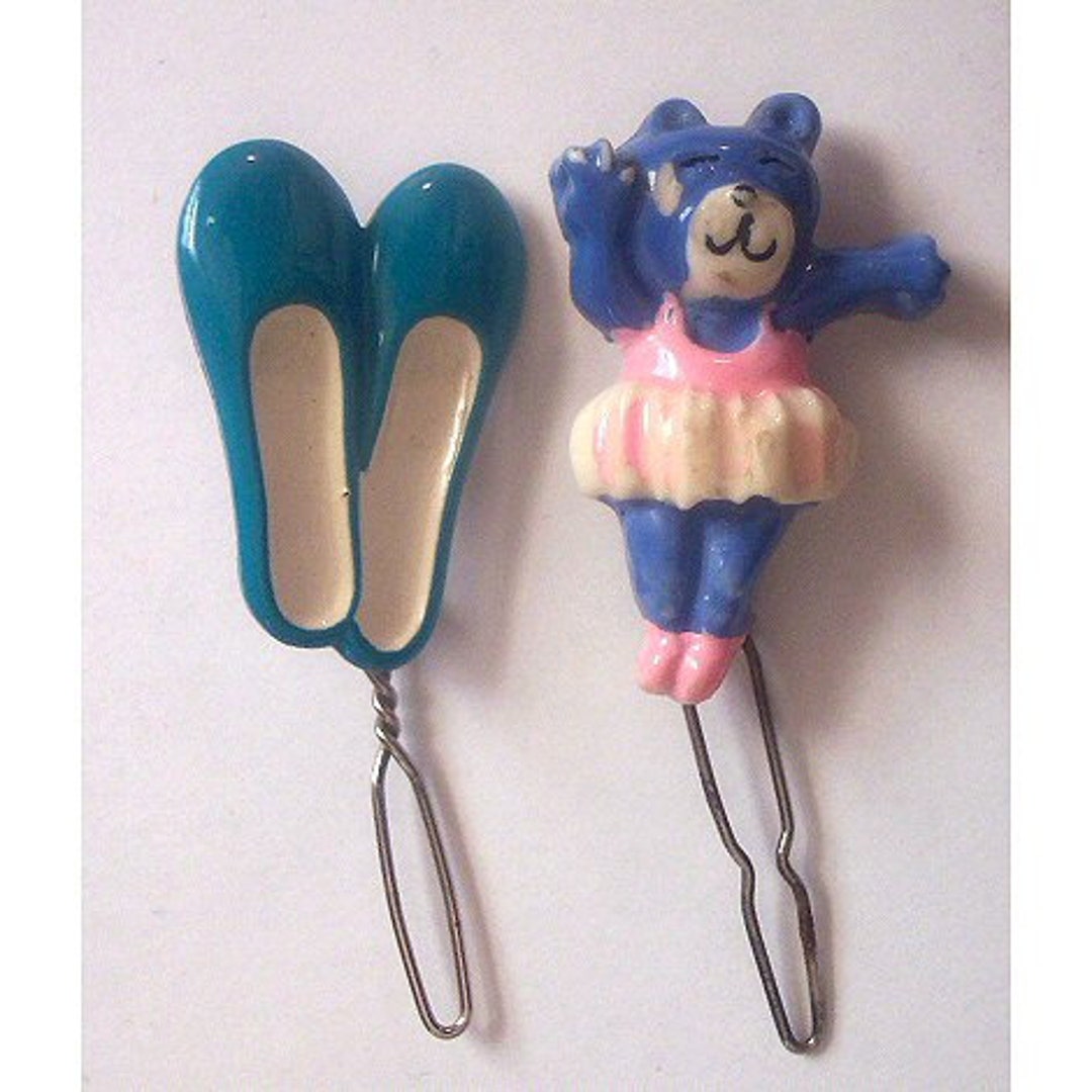 Adorable Vintage Ballerina Hair Barettes for Girls, Hair Accessories ...