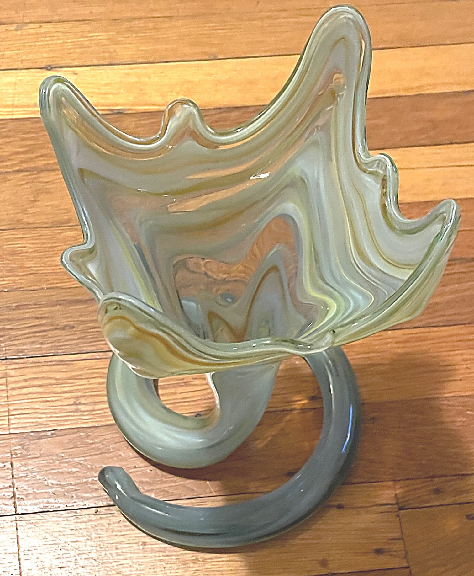 Vintage 1970s SOONER Art Glass Aka Old Hickory Glass End of Day Vase - Etsy