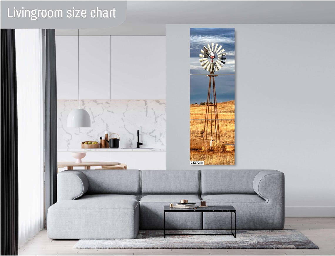 Oklahoma, Windmill on Western Oklahoma Prairie With Storm Rolling In - Etsy